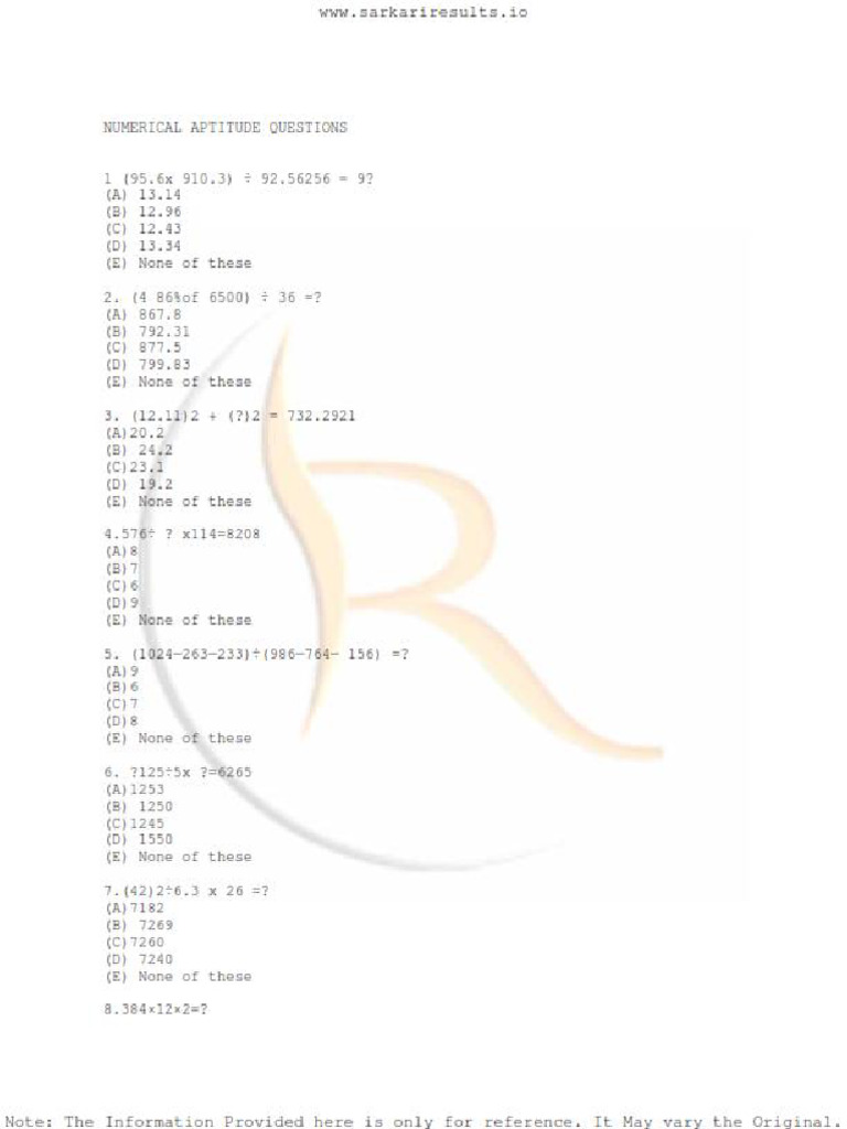 Aptitude | PDF