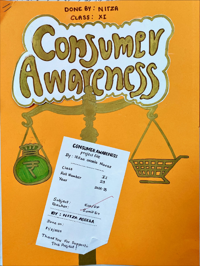Project Consumer Awareness | PDF