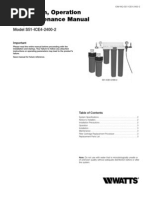 Filter Replacement Log | PDF | Filtration