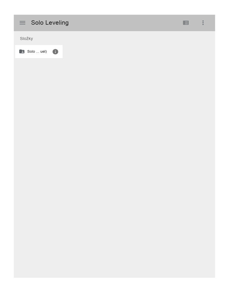 Solo Leveling - Disk Google | PDF