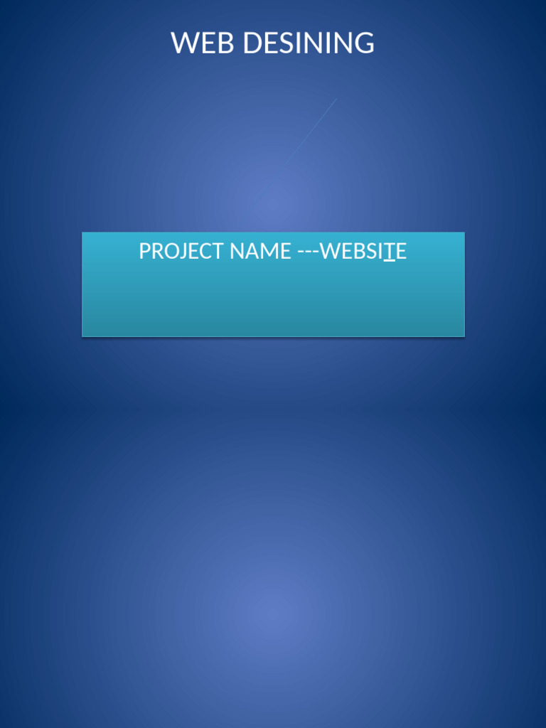 Web Desining | PDF