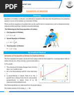 Graphical Derivation of Motion Equations | PDF