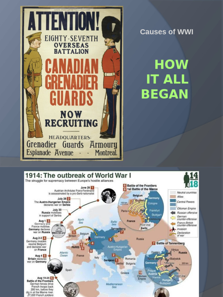 2 - Wwi - How It All Began | PDF | Austria Hungary | Military