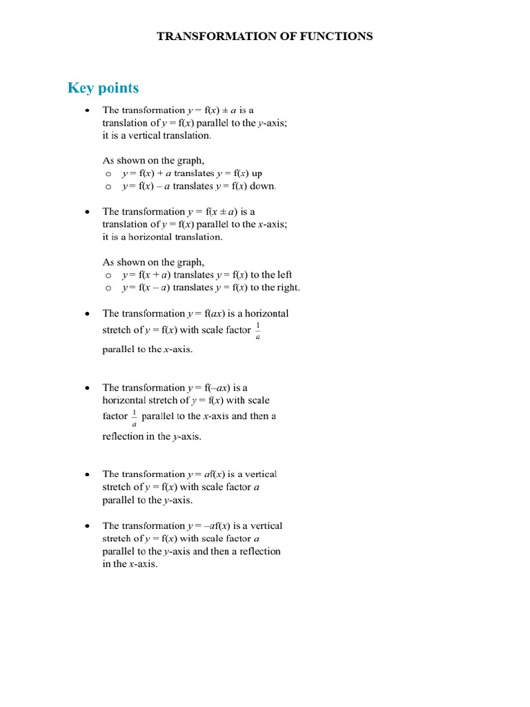 TRANSFORMATION_OF_FUNCTIONS (1) | PDF