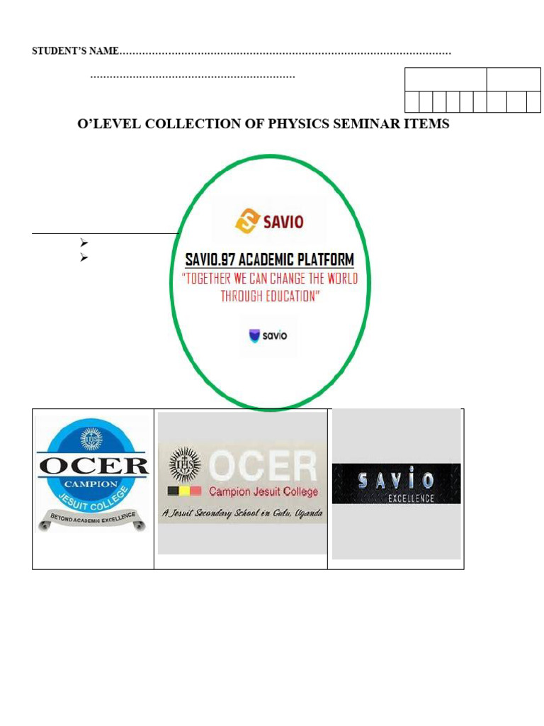 Physics Scenario Question Bank 2025 | PDF | Planets | Pressure