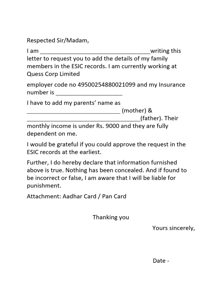 Unmarried Employee - DECLARATION Soft | PDF