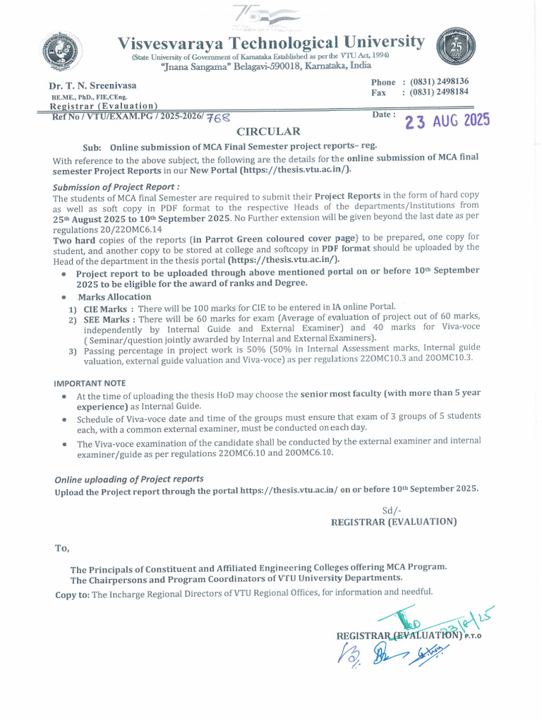 Mca Final Year Project 24-25 | PDF