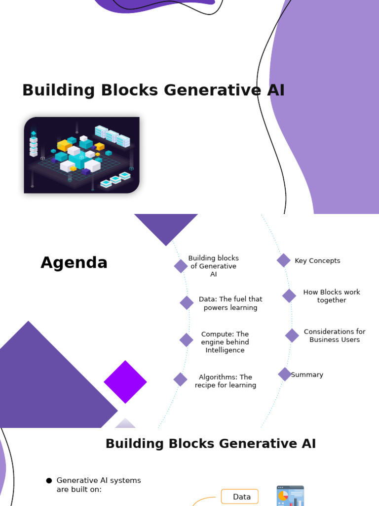 Building Blocks of Generative AI | PDF | Artificial Intelligence ...