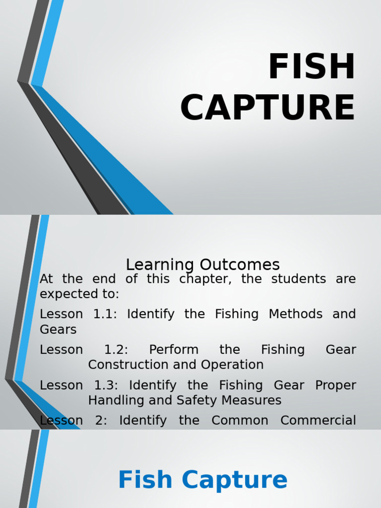 Fish Capture Methods and Safety Guide | PDF
