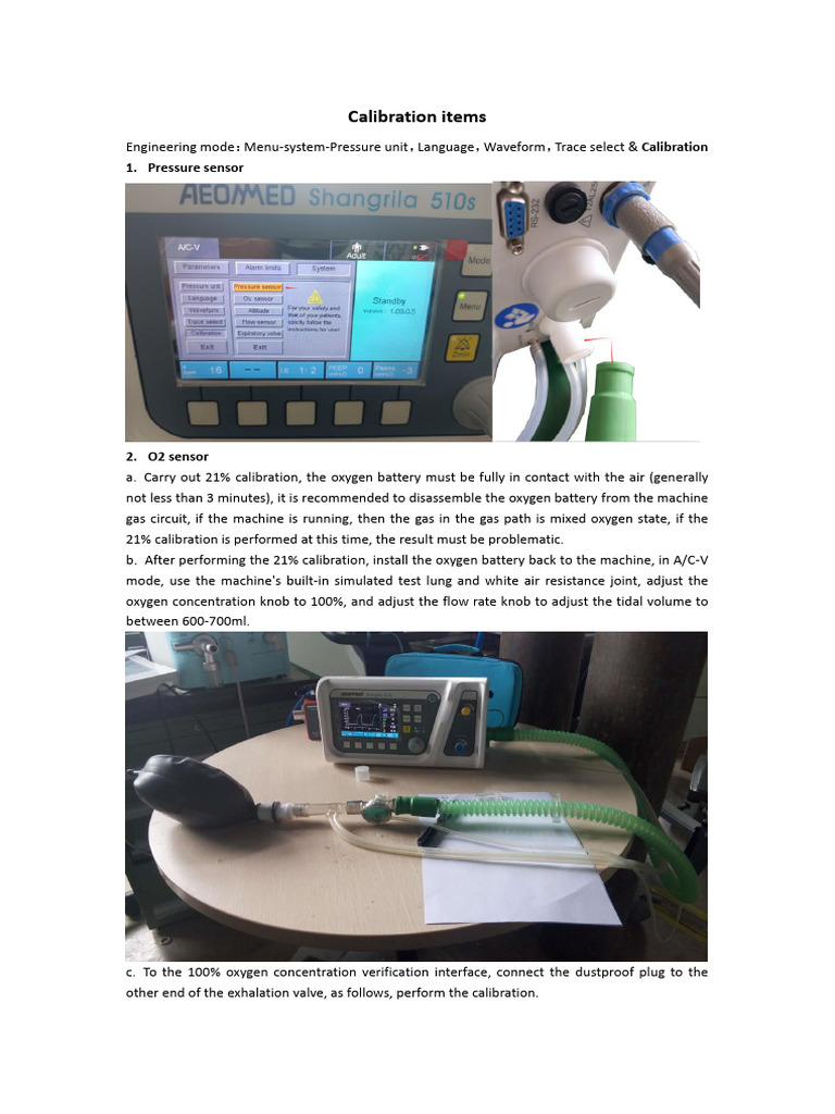 Calibration Items of 510S - 241216 - 094306 - 241216 - 143355 | PDF
