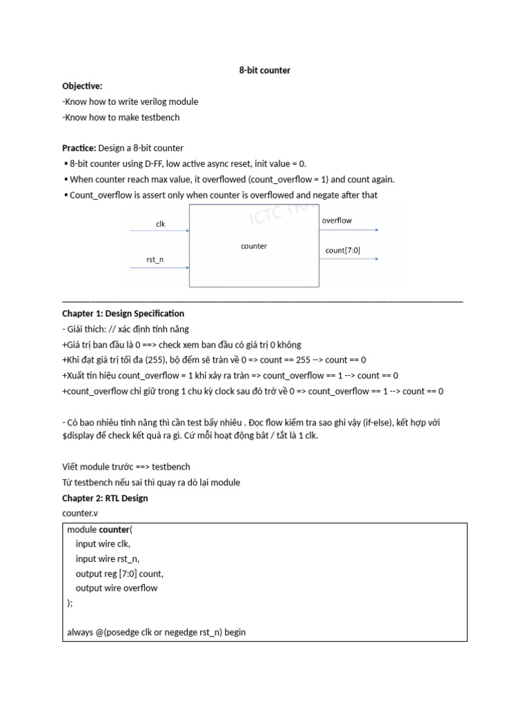 Counter Practice | PDF