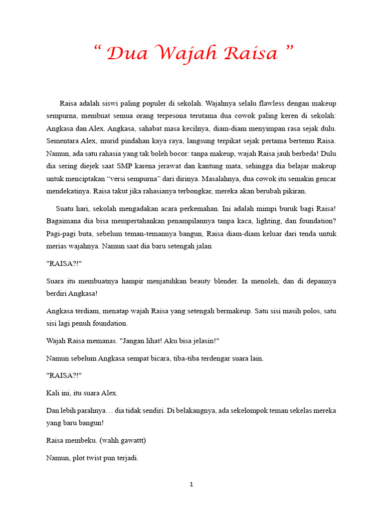 Dua Wajah Raisa | PDF