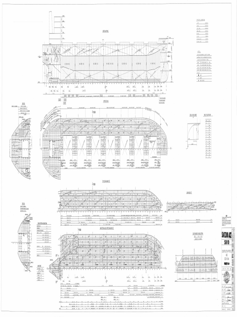 c002!01!00f Construction Profile and Deck Plan S.no.s810 | PDF