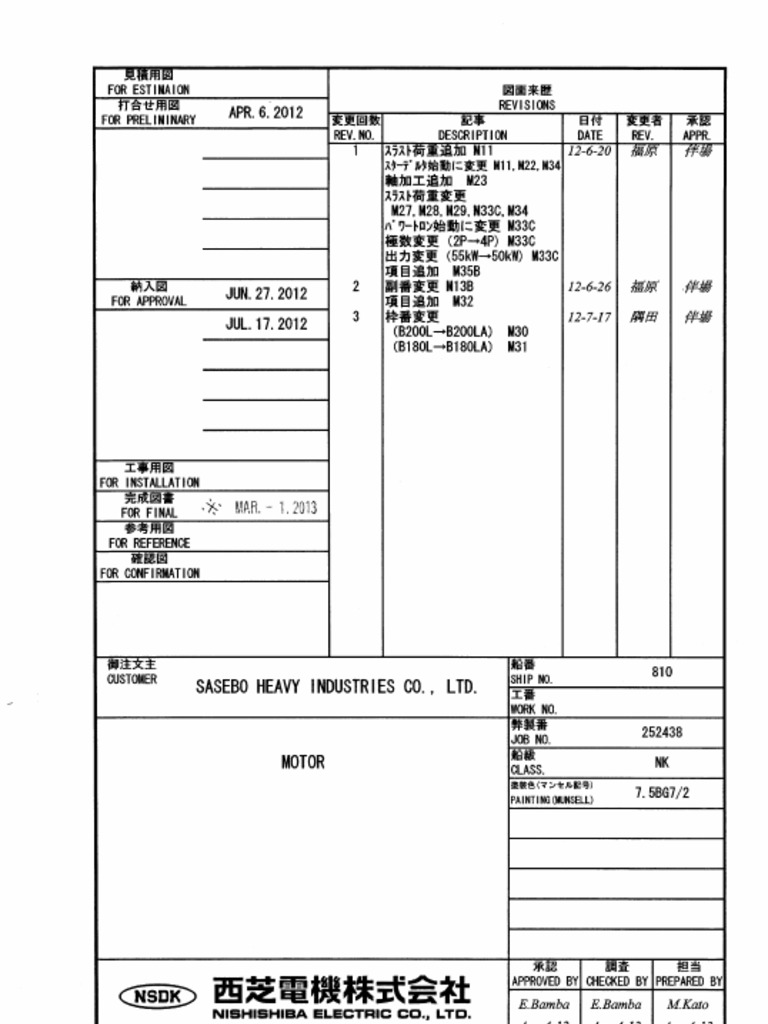 E104 Motor S.no.s810 | PDF