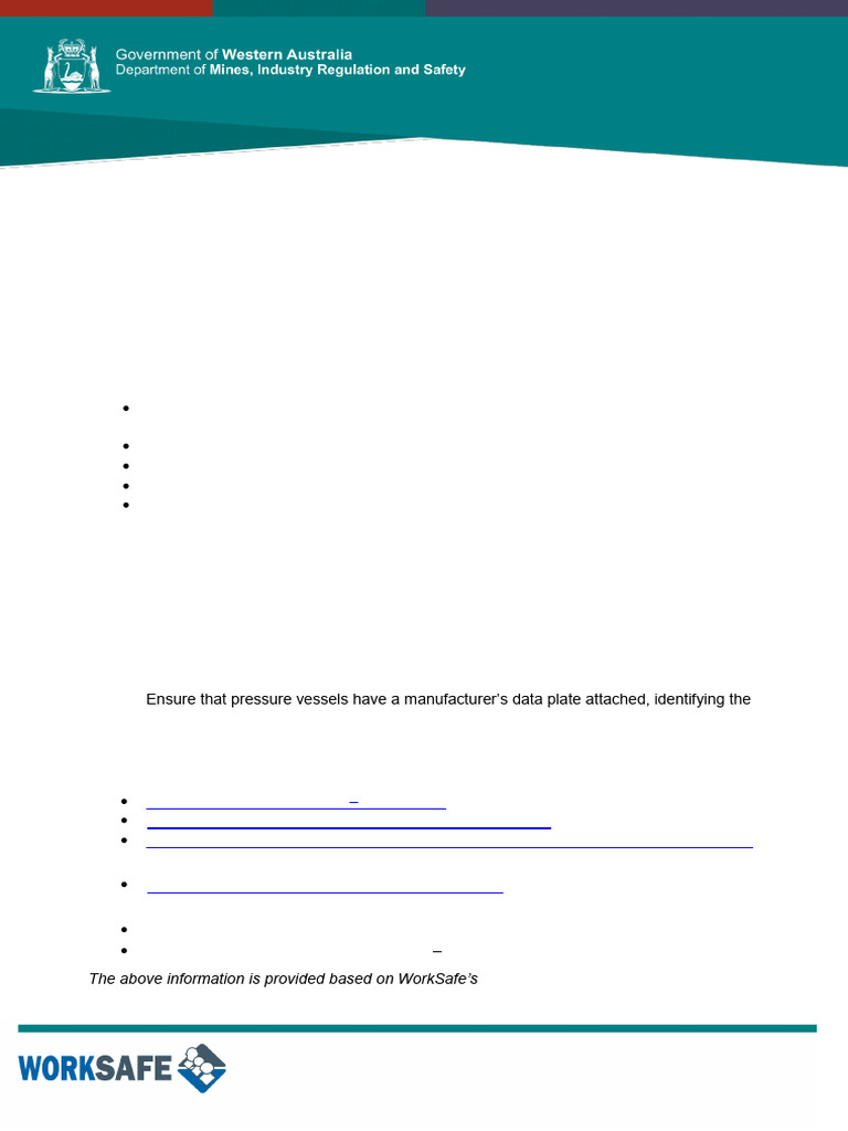 Pressure Vessel Safety Compliance Guide | PDF | Safety