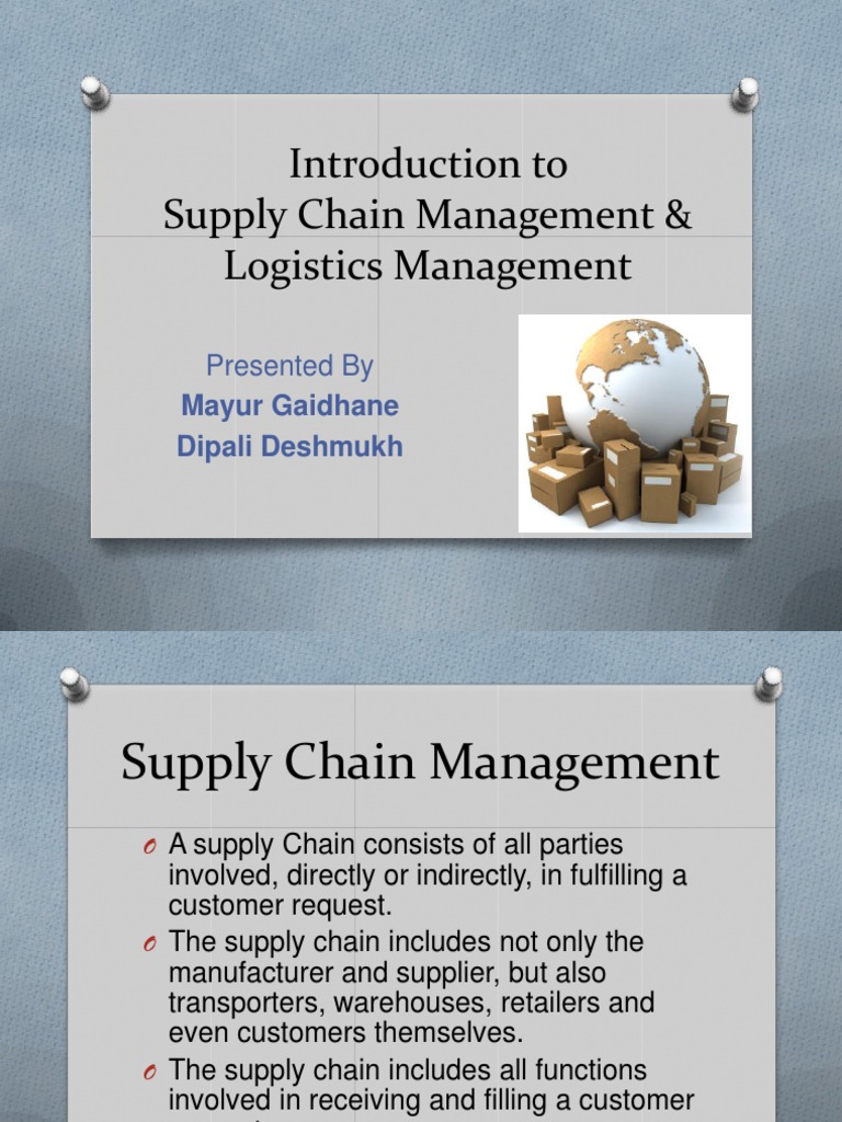 Logistics & Supply Chain Management | PDF