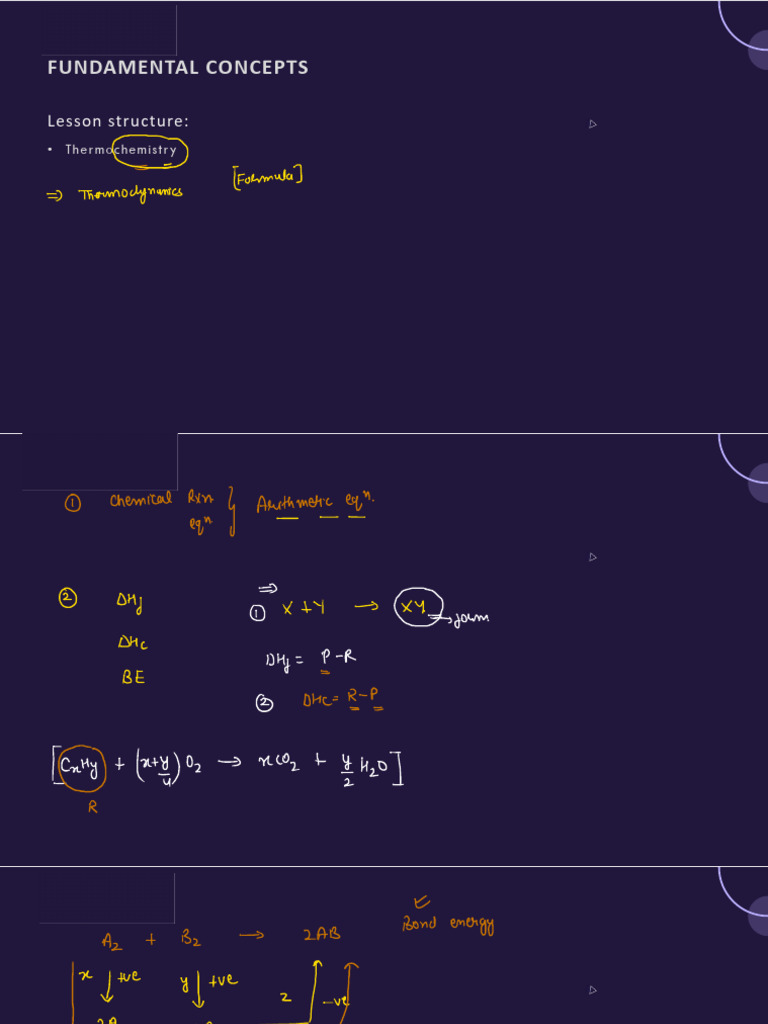 Thermochemistry Fundamentals Guide | PDF
