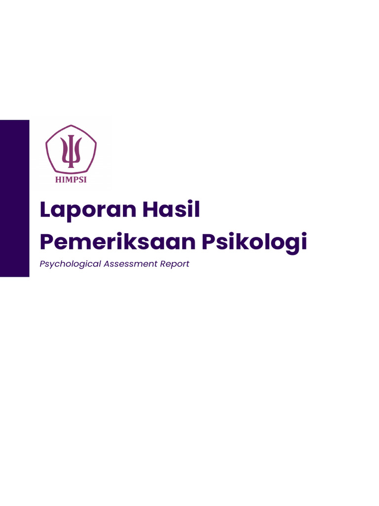 2 ID Made Mirah Rahayu Laporan Psikogram HIMPSI | PDF | Psychology ...