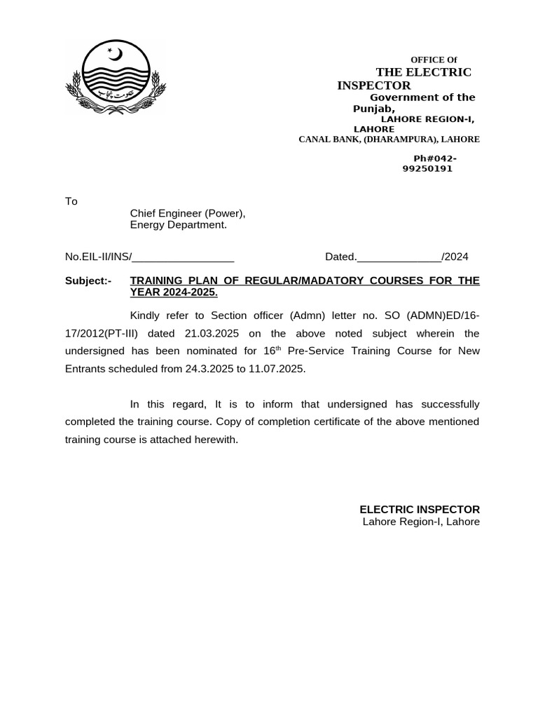 FWD Letter To Cep 2025 | PDF