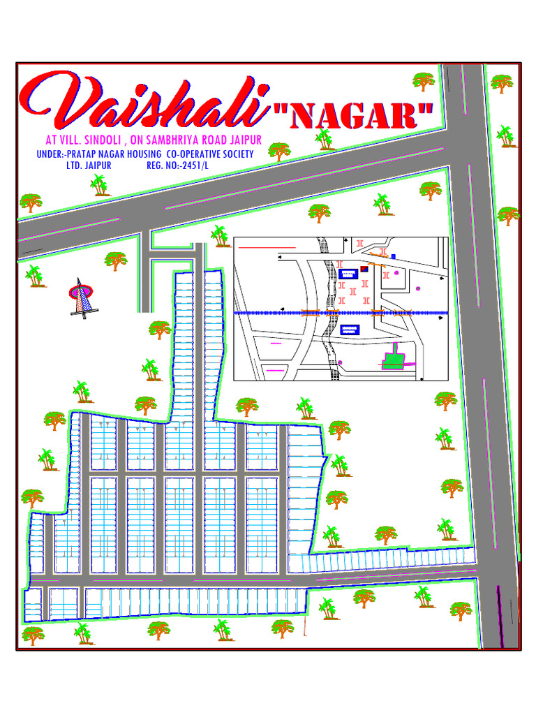 Jaipur Housing Society Plot Sizes | PDF