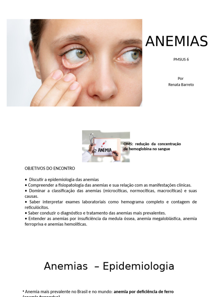 Anemias - Esquema | PDF | Anemia | Hemofilia