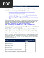 Sentinel Event Policy | PDF | Joint Commission | Patient Safety