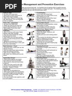 Spine Conditioning Program - OrthoInfo - AAOS | PDF | Anatomical Terms ...