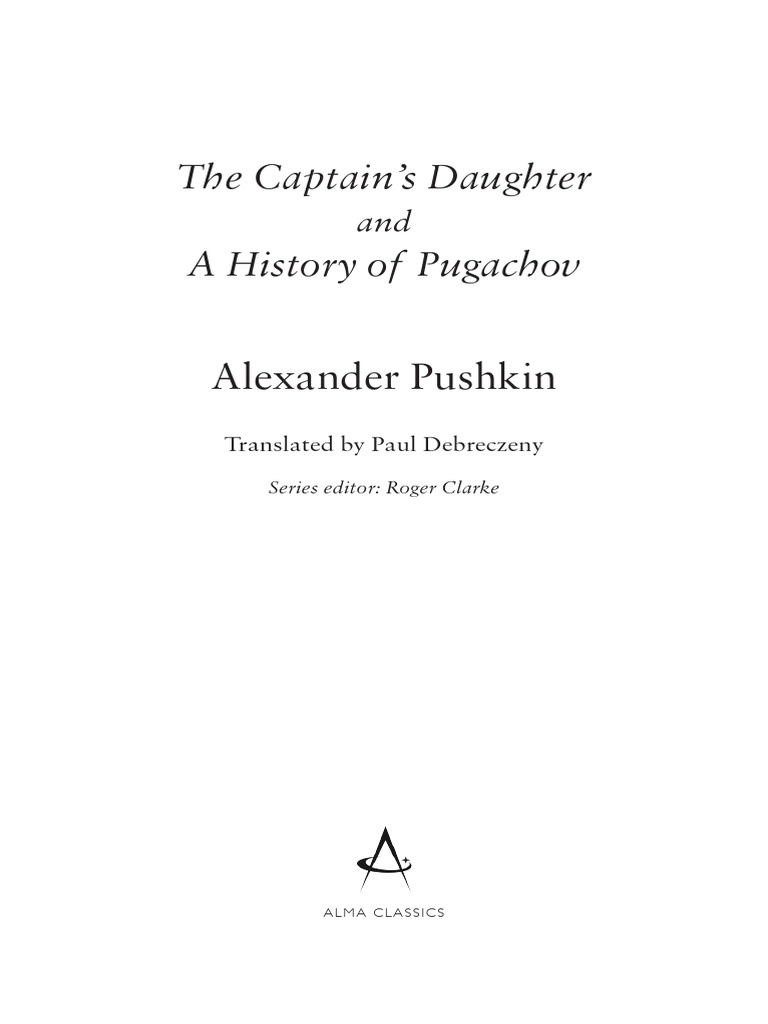The Captain’s Daughter Overview | PDF | Alexander Pushkin | Novels