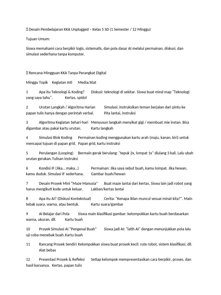 Desain Pemb KKA | PDF