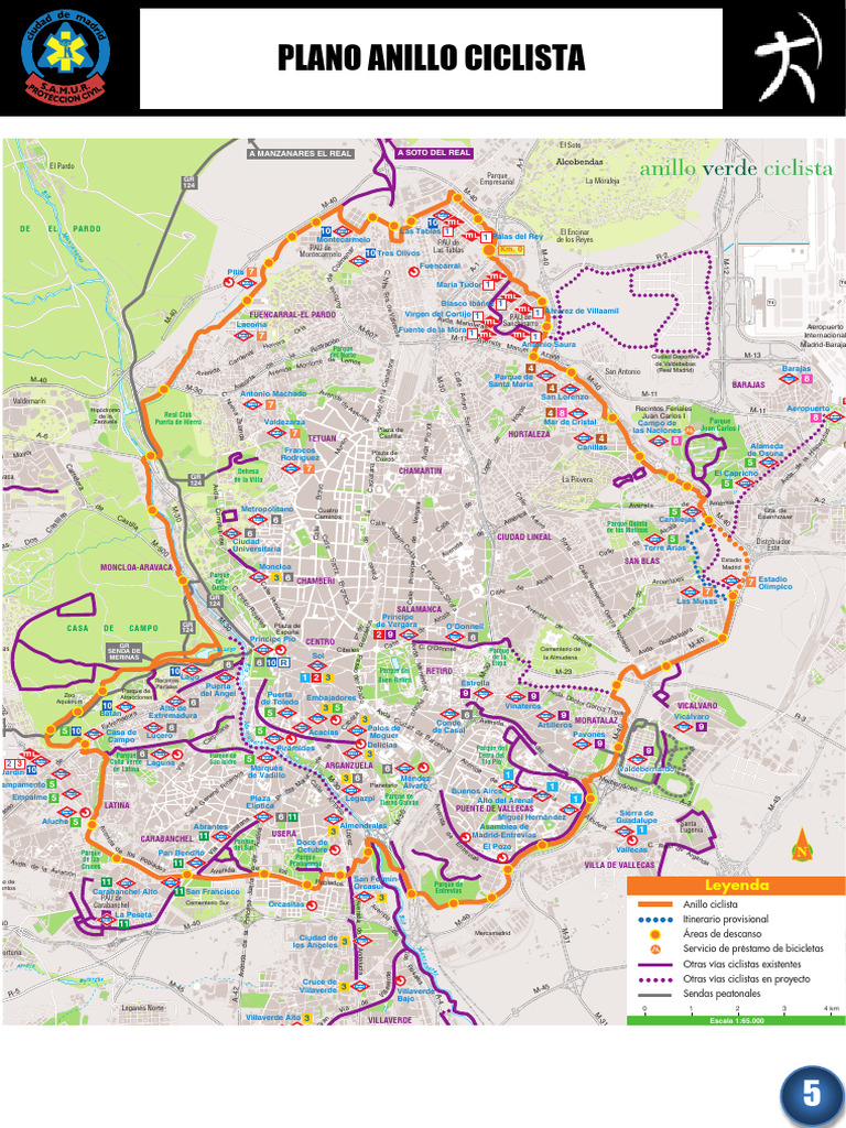 Anillo Ciclista Madrid | PDF