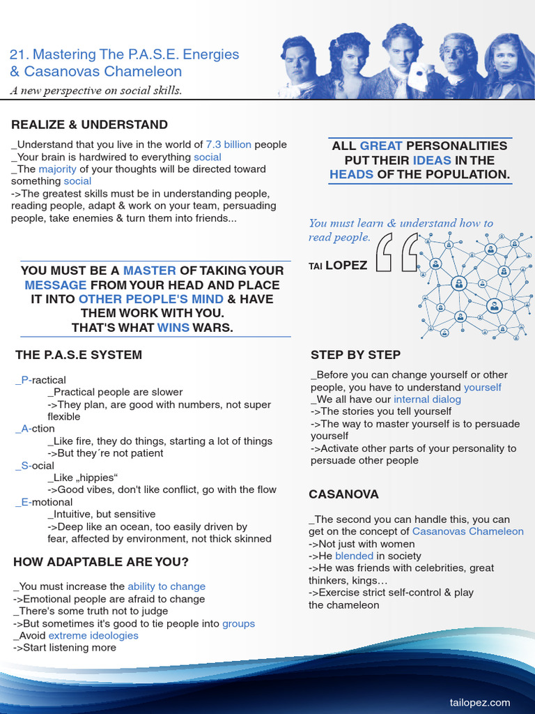 The 67 Steps Notes (Tai Lopez) - 1-23a44 | PDF | Mind | Knowledge