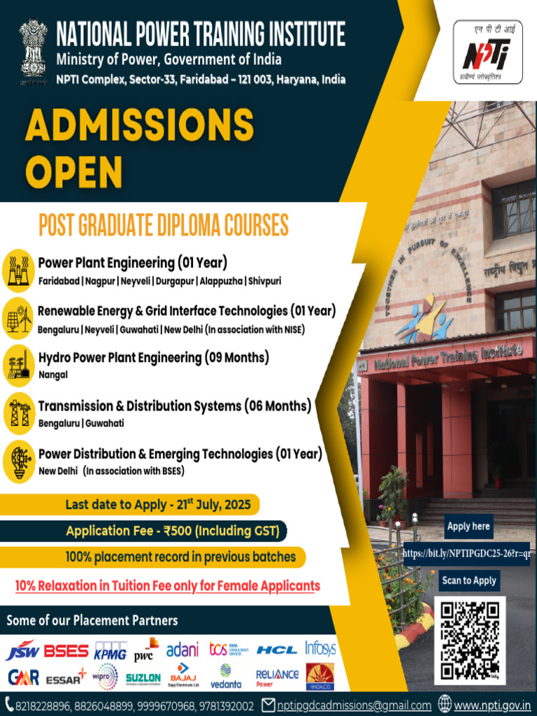 Ad Final PGDC Admissions | PDF