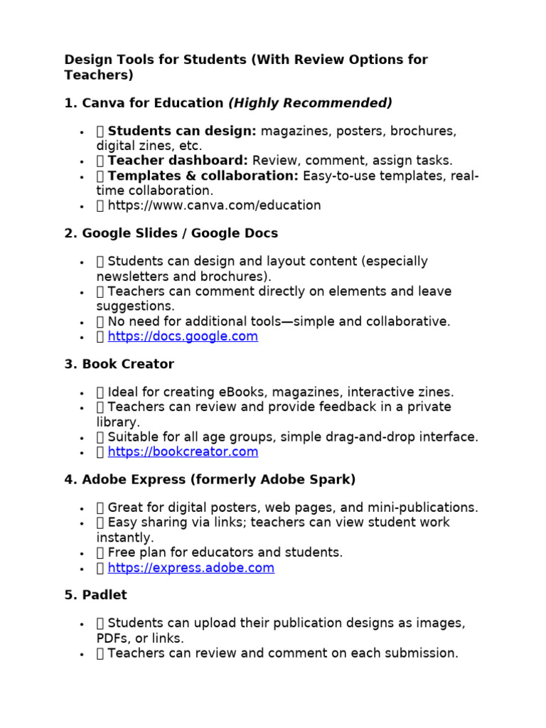 Canva Templates for Student Projects | PDF