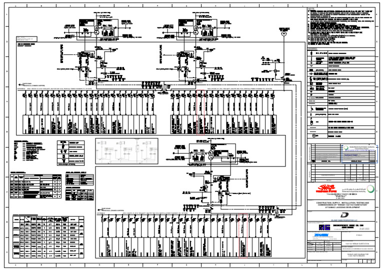 LVAC Switchboard Single Line Diagram | PDF | Power Engineering ...