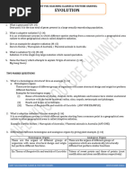 NEET Evolution Notes Summary | PDF | Biological Evolution | Molecular ...