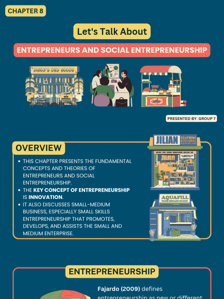 Entrepreneurs and Social Entrepreneurship Insights | PDF ...