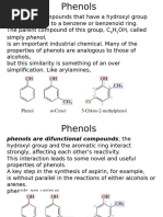 Understanding Phenolic Functional Groups | PDF | Functional Group | Acid