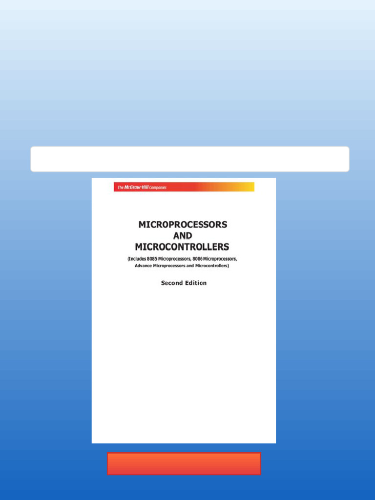 Microprocessors and Microcontrollers 2nd Edition A. Nagoorkani ...