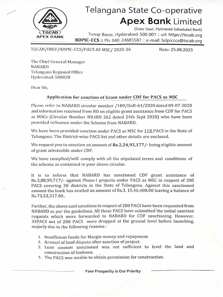 CDF Grant Application | PDF