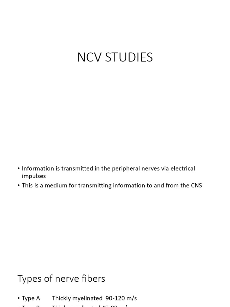 NCV Studies | PDF