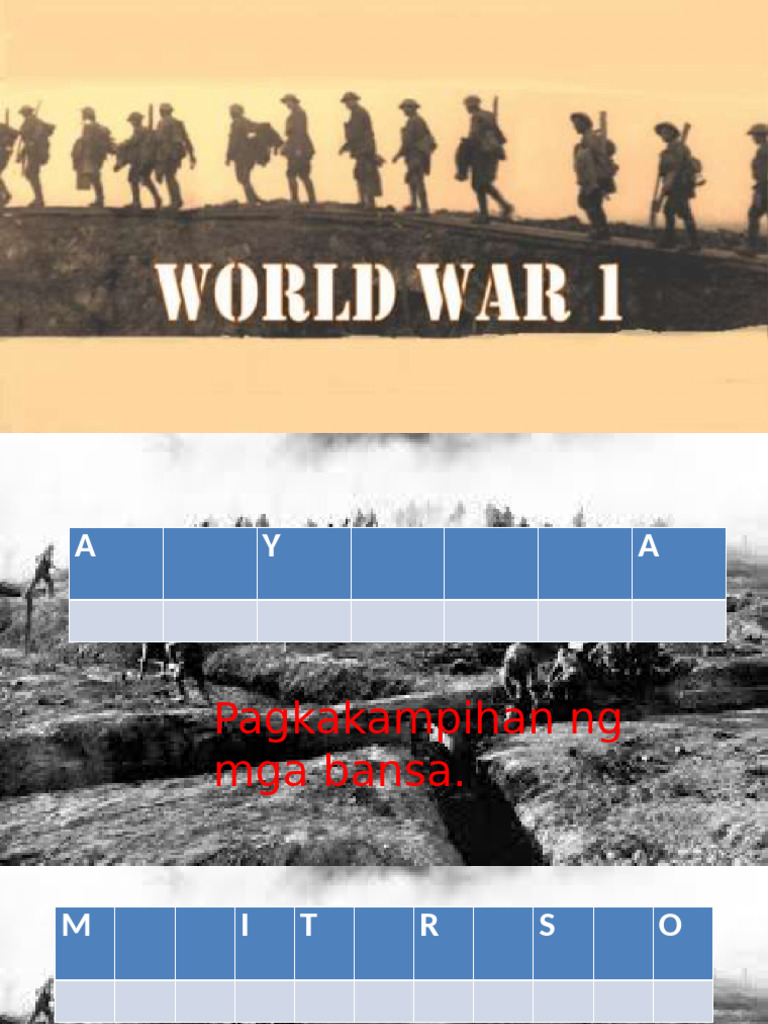 World War 1 | PDF