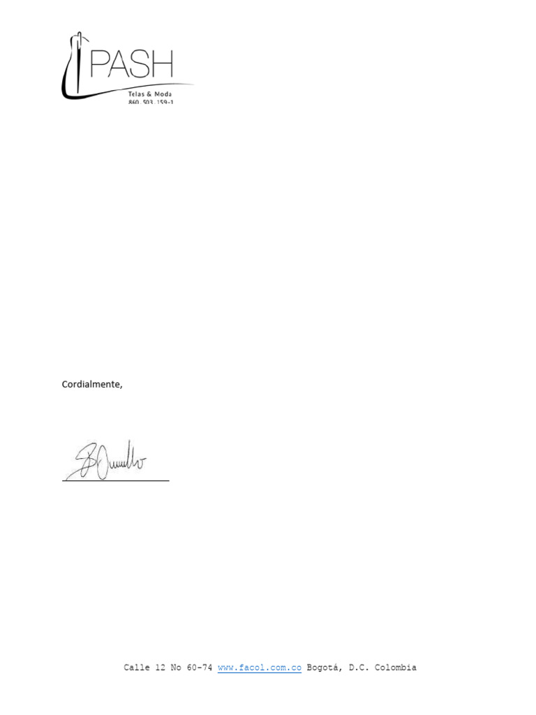 Certificado Laboral PASH | PDF