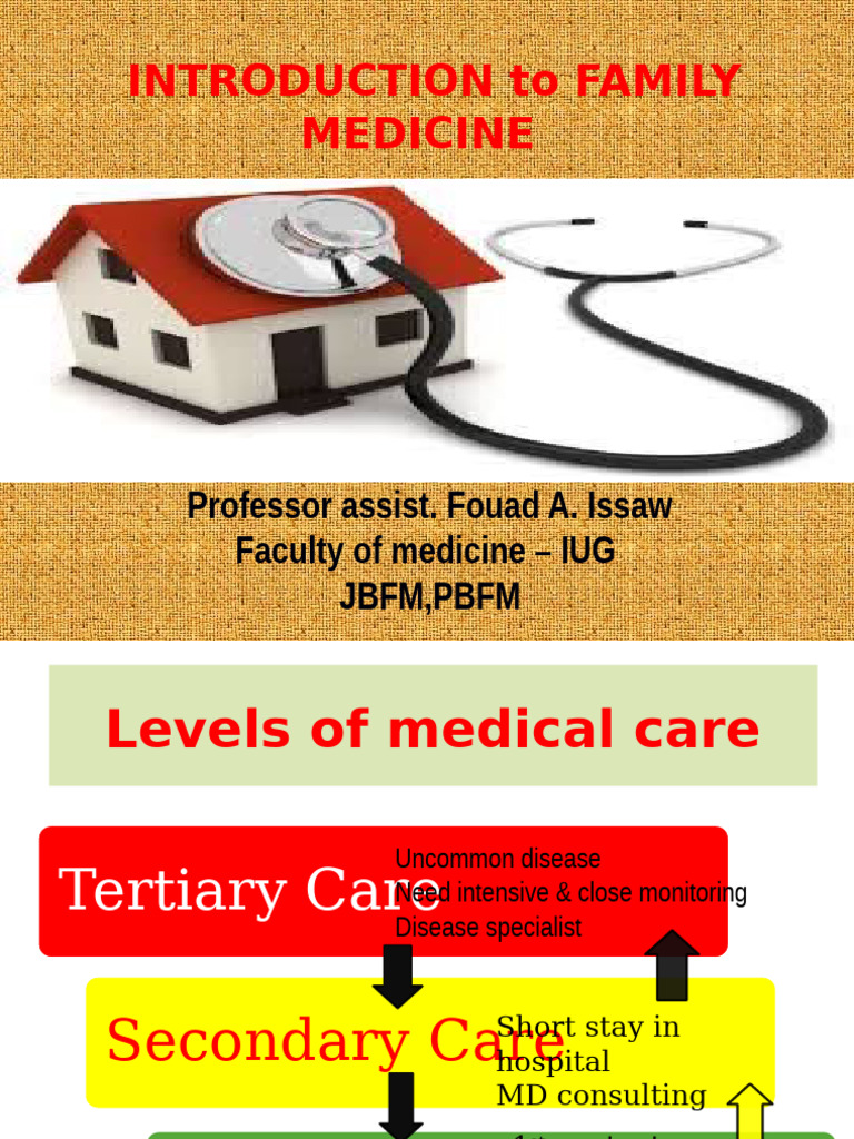 1.introduction of F.M | PDF | Family Medicine | Physician