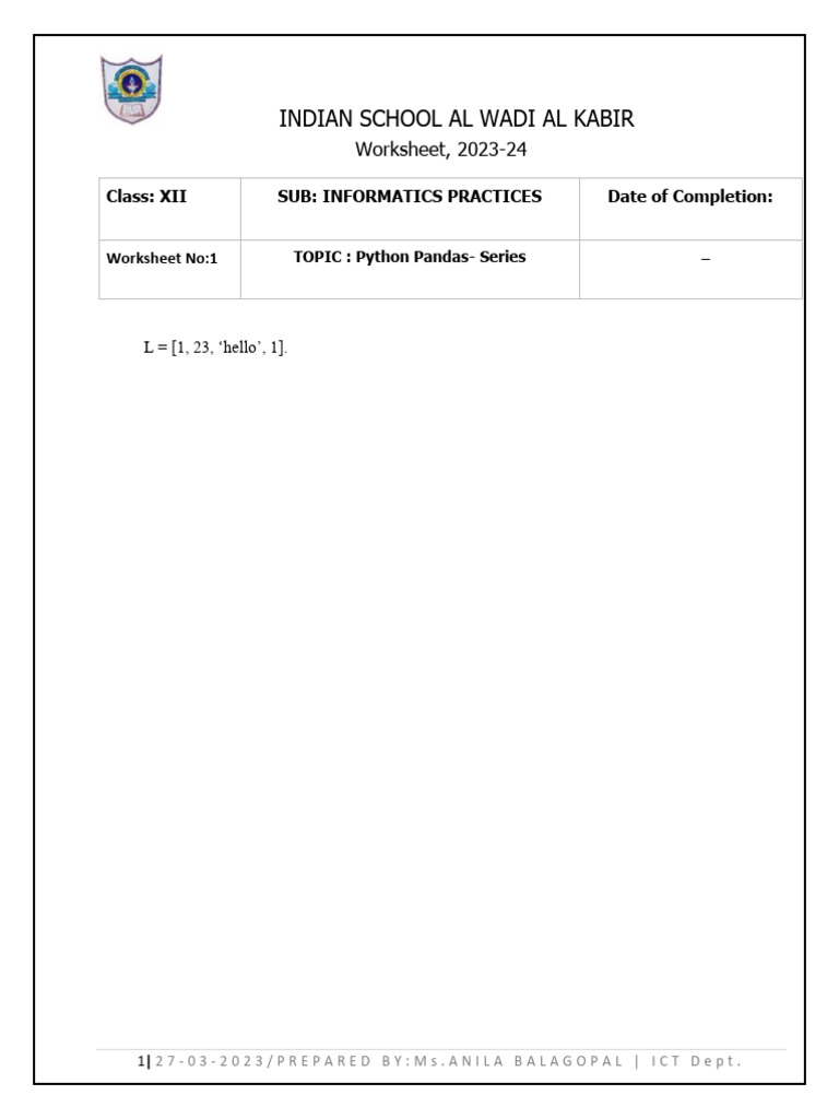 4467207-9264323-Class XII - IP - WS1 | PDF | Software Engineering ...