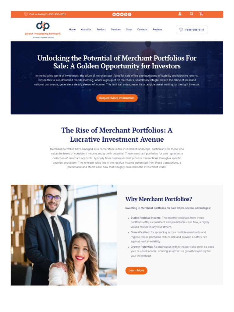 Merchant Portfolios For Sale | PDF | Investing | Economies