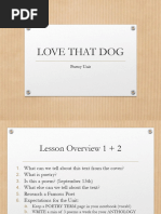 Love That Dog | PDF
