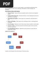 Linen Handling Unit Guidelines for Hospitals | PDF | Laundry | Hospital