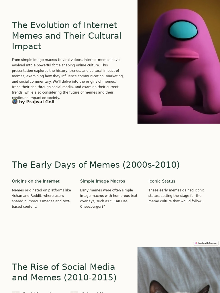 Evolution and Impact of Internet Memes | PDF | Social Media | Popular ...