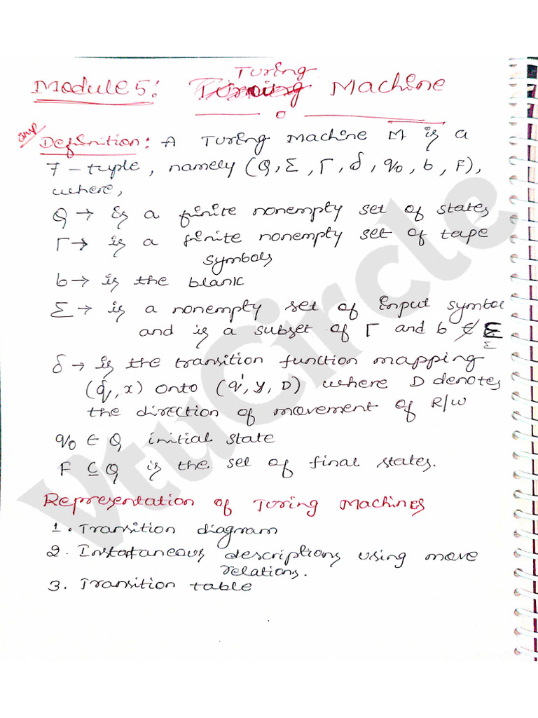 TOC M5 Theory | PDF | Computational Complexity Theory | Software Engineering