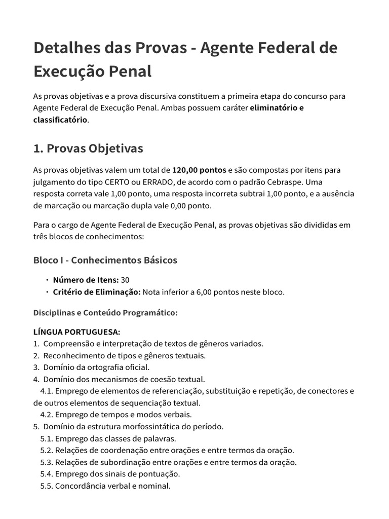 Provas do Concurso Agente Federal 2023 | PDF | Constituição | Estado